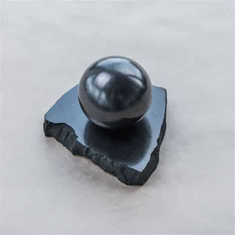 Shungite Healing Balls & stands - Polished - Safe Water Canada